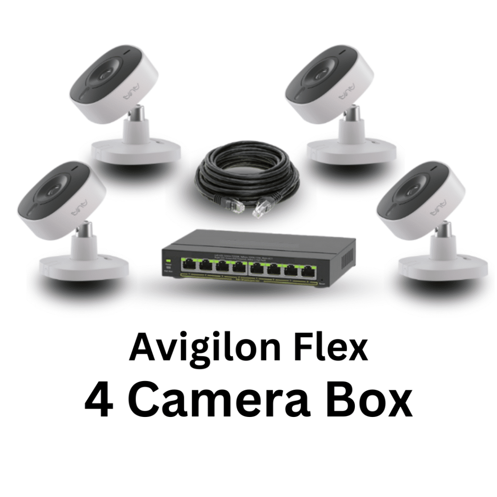 4-Camera Security Box (Avigilon Flex) | DSI Digital Systems Installation